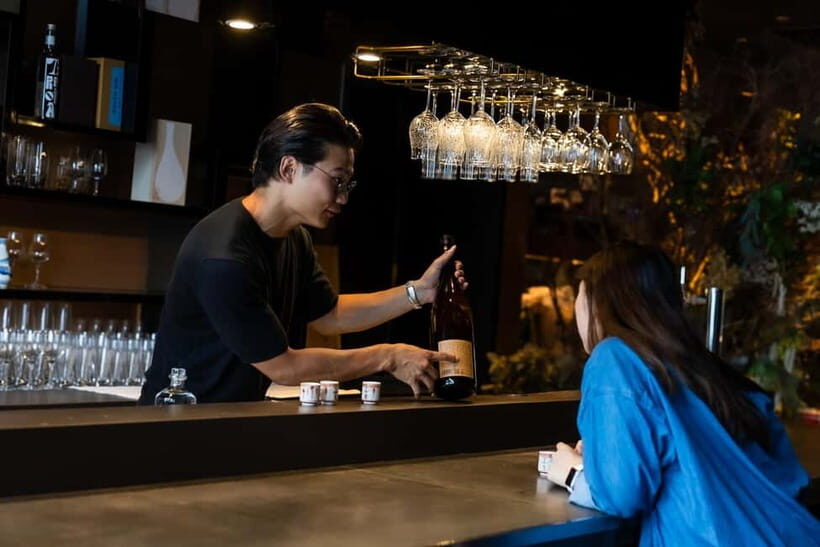 Ginza, Tokyo: Sake Experience with traditional vessels - The Quality and Value
