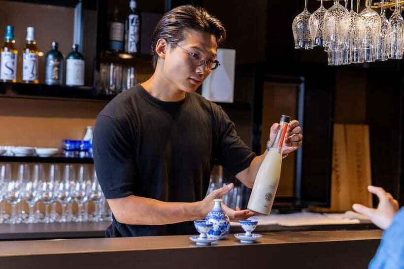 Ginza, Tokyo: Sake Experience with traditional vessels - Who Will Enjoy This?