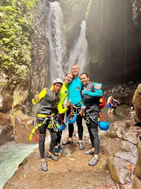 Gitgit Waterfall Bali: Canyoning Adventure with Lunch - What’s Included and What’s Not