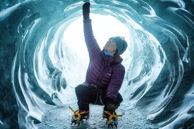 Glacier and Ice Cave Private Photoshoot - 15 Shot Photo Package - Capturing Unforgettable Moments