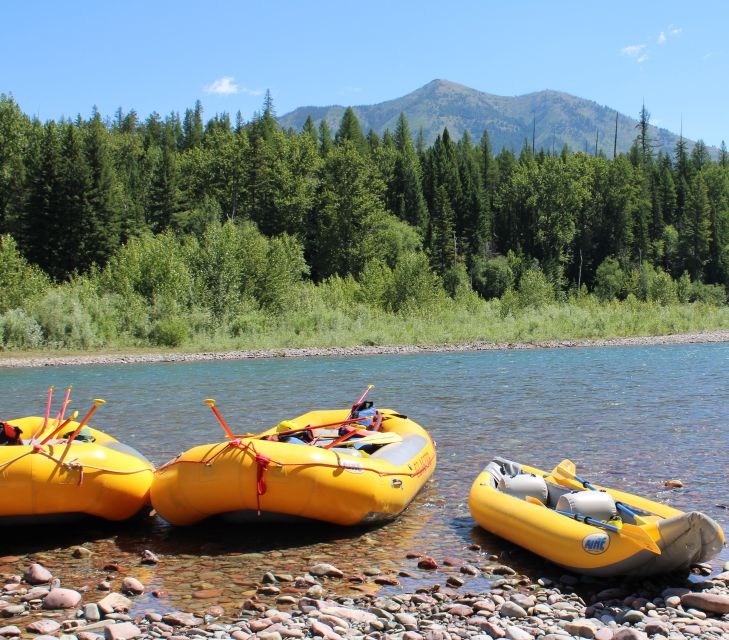 Glacier National Park: Whitewater Rafting with Dinner - Key Points