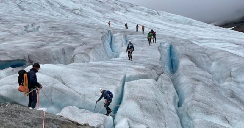 Glacier walk at Okstindbreen and Summit hike to Oksskolten - Key Points