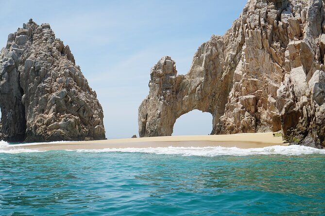 Glass Bottom Boat in Cabo San Lucas, free time in Playa del Amor - The Experience at a Glance