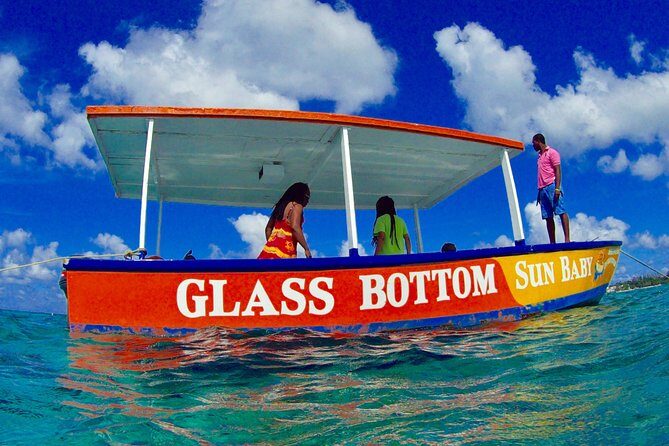 Glass Bottom Boat Ride/Snorkeling/Booby Cay Island from Grand Palladium Lucea - Starting Point and Transportation