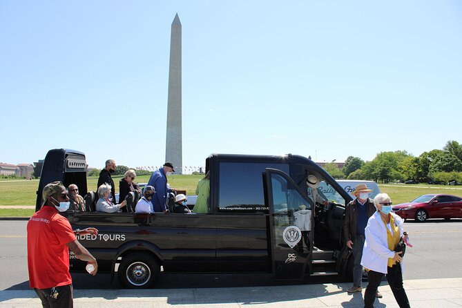 Glass-Top or Open-Top Convertible Bus Tour of DC - Accessibility and Requirements