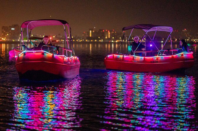Glow Electric Boat night date experience in San Diego Bay - Why You Should Consider This Tour