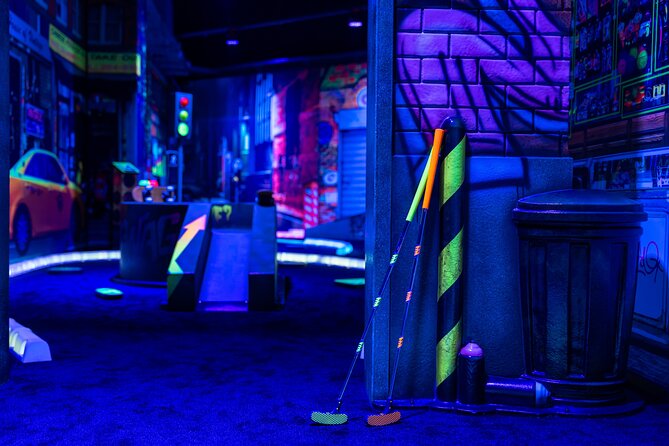 Glow In The Dark Mini Golf Course in Maribor - The Experience at a Glance