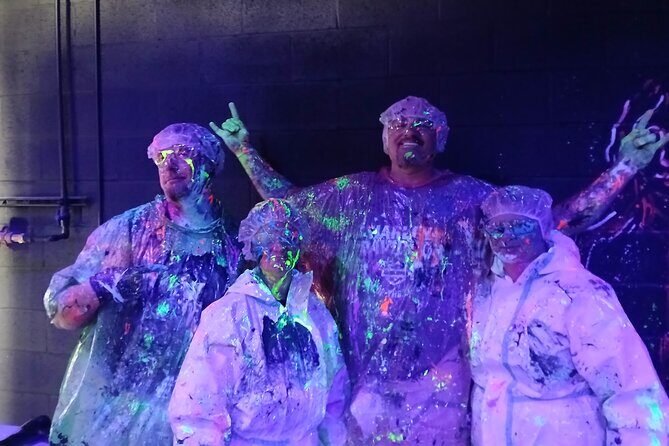 Glow In The Dark Painting With Friends - What You Can Expect at This Glow-in-the-Dark Painting Adventure
