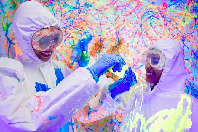 Glow in the Dark Splatter Paint Experience - What is This Experience All About?