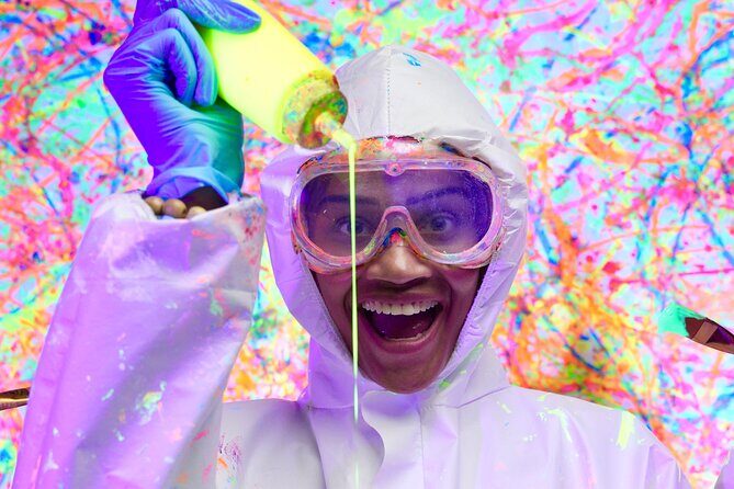 Glow in the Dark Splatter Paint Experience - What You’ll Get and How It Feels