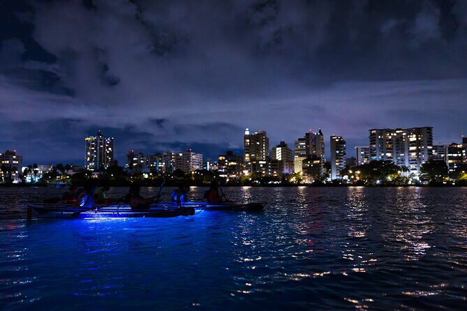 Glow Kayak Night Tour in Condado Lagoon - Key Points