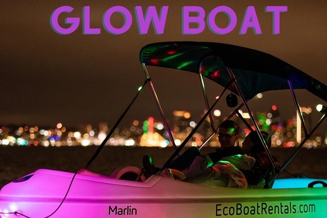 Glow Nightime Pedal Boat Rental in San Diego Bay - FAQs