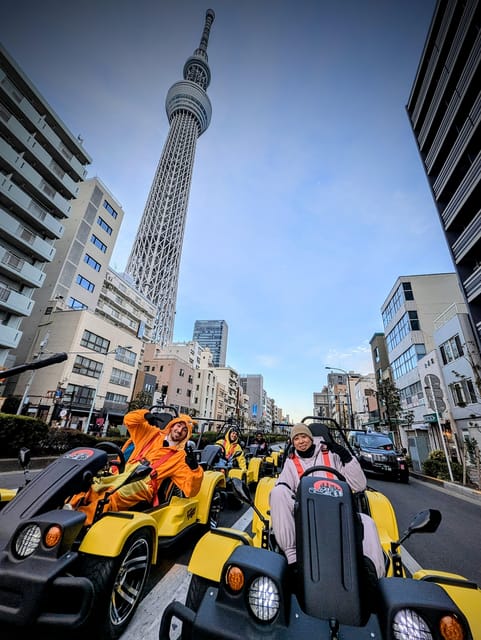 Go Kart Tokyo Uptown Tour | 7 Top Destinations in 120 Mins - Starting Location and Key Destinations