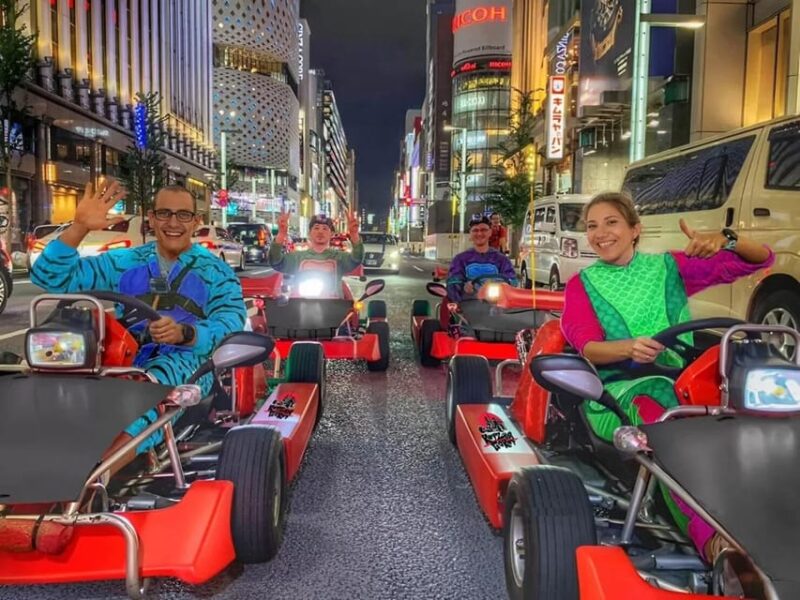 Go Kart Tokyo Uptown Tour | 7 Top Destinations in 120 Mins - Inclusions and Exclusions