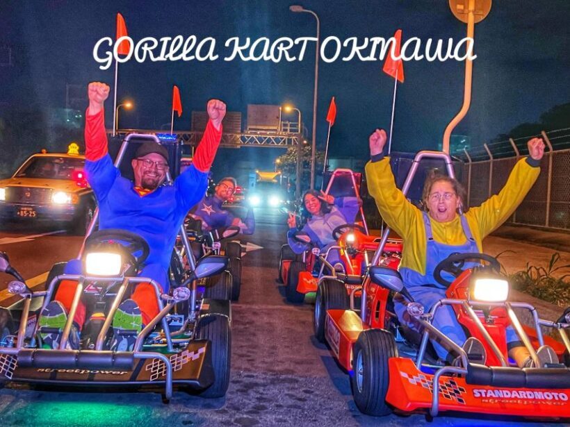 Go-kart Tour In Naha by GORILLA KART OKINAWA - Costumes and Atmosphere