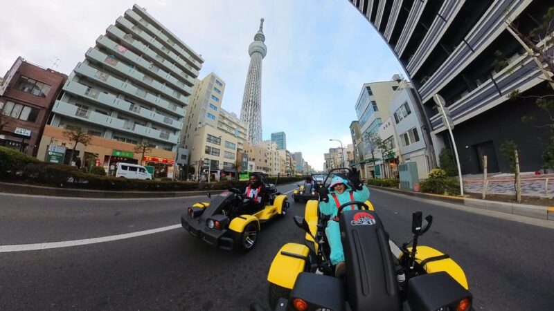 Gokart Tokyo: Oldtown Tour |8 Tour Destinations in 100 Mins - Key Points