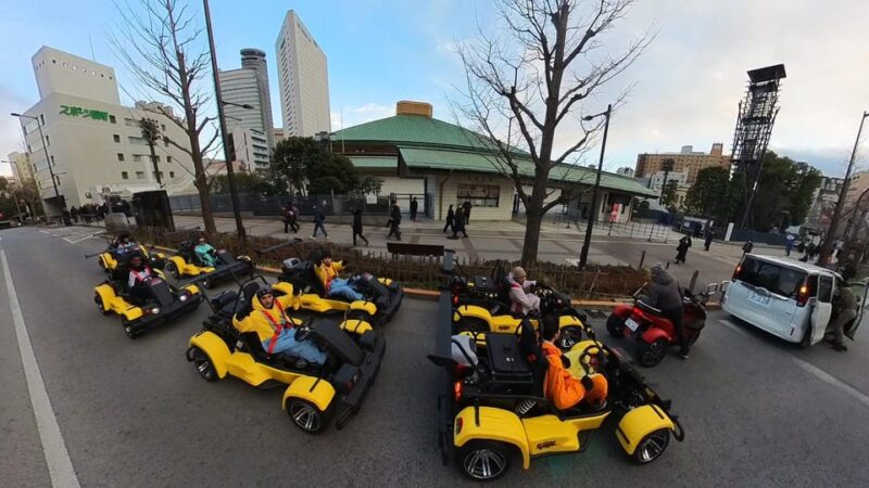 Gokart Tokyo: Oldtown Tour |8 Tour Destinations in 100 Mins - Ryogoku Kokugikan