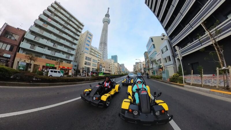 Gokart Tokyo: Oldtown Tour |8 Tour Destinations in 100 Mins - Tokyo Station
