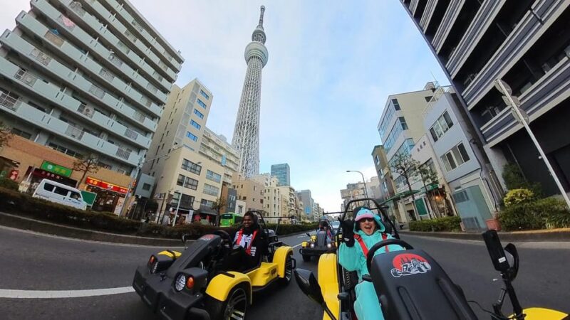 Gokart Tokyo: Oldtown Tour |8 Tour Destinations in 100 Mins - Ueno