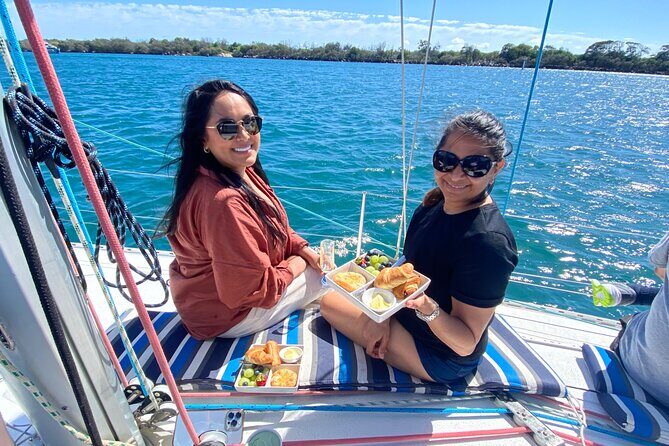 Gold Coast Breakfast Sailing Cruise with snacks & bubbles - Key Points