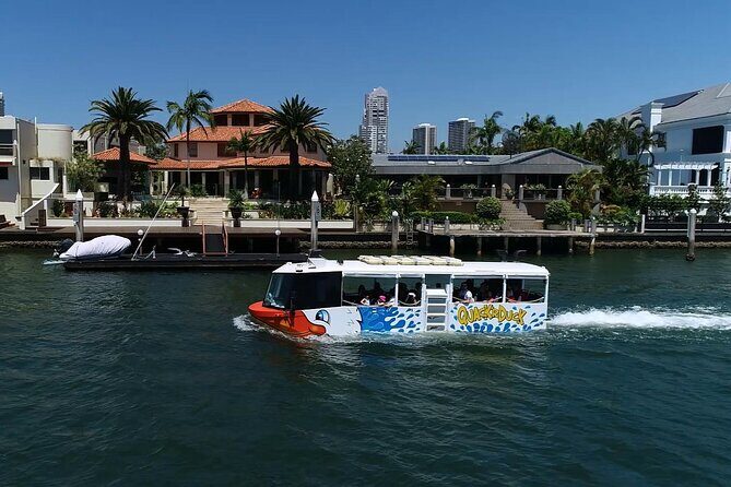 Gold Coast Quack'rDuck Amphibious Tour from Surfers Paradise - Key Points