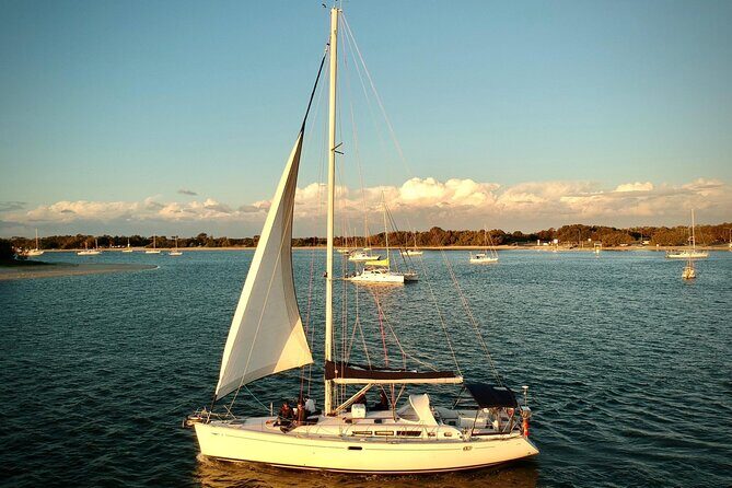 Gold Coast Sailing Cruise with sparkling wine & nibbles platter - Key Points