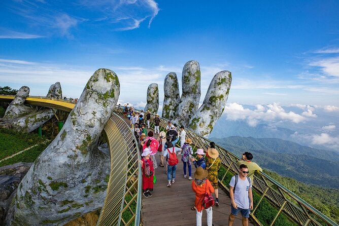 Golden Bridge -Ba Na Hills including buffet lunch ,Cable car 2 way From Da Nang - Introduction