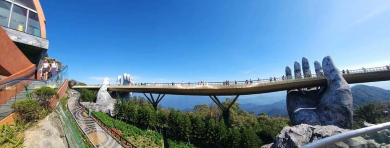 Golden Bridge Ba Na Hills - Marble Mountain- Monkey Mountain - Key Points