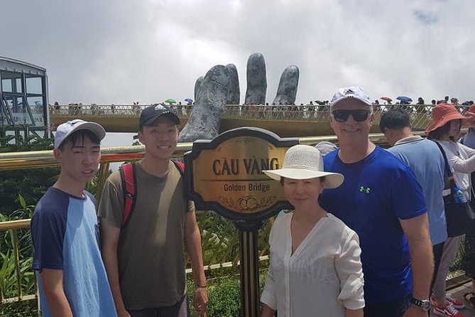 Golden Bridge-Dragon Bridge-Marble Moutain-Monkey Mountain fromHoi An or Da Nang - What Makes This Tour Stand Out