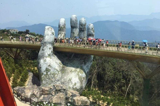 Golden Bridge - MARBLE MOUNTAIN - HOI AN-SAMPAN BOAT-NIGHT MARKET - Practical Details and What to Expect