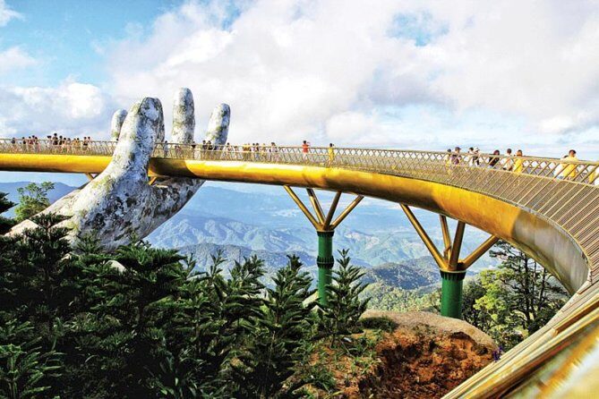 Golden Bridge trip and buffet lunch in Bana Hills from Da nang - Key Points