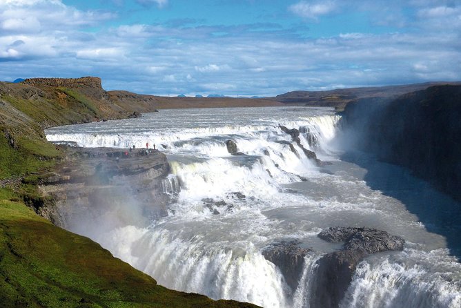 Golden Circle and Glacier Snowmobiling Day Trip Review - Geysir Geyser