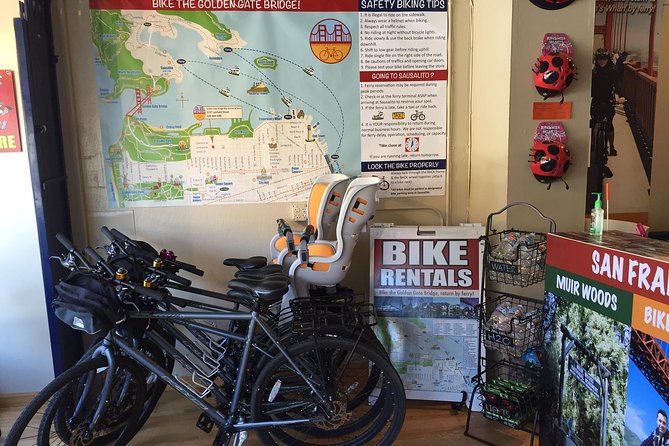 Golden Gate Bridge Bike Rentals - Very Close To The Bridge! - Pricing and Booking Information