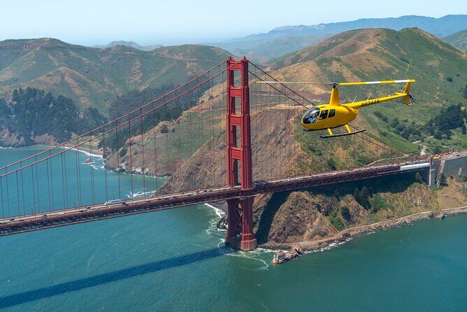 Golden Gate Helicopter Adventure - A Bird’s-Eye View of San Francisco’s Top Landmarks