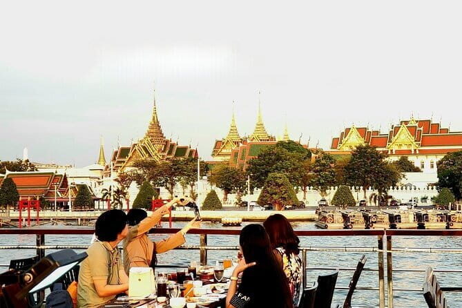 Golden Sunset White Orchid River Cruise from ICONSIAM - The Buffet and Entertainment