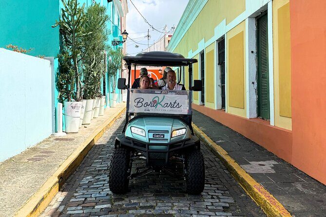 Golf Car Tour of Old San Juan with Local Flavors - Transportation and Group Size