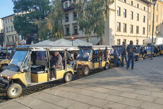 Golf Cart Group Tour via Old Town, Jewish Kazimierz and Ghetto - The Krakow Ghetto and Memorials