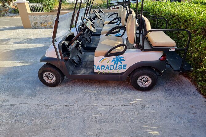 Golf Cart Rental in Grand Turk (4-seater) - Key Points