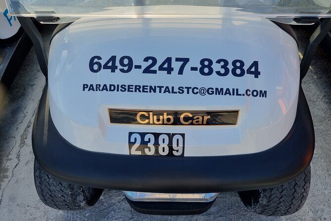 Golf Cart Rental in Grand Turk (4-seater) - What You Can Expect from This Golf Cart Rental