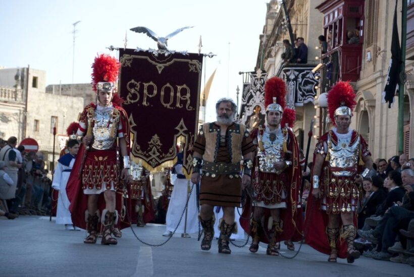 Good Friday Easter Procession with Commentary and Transport - Key Points