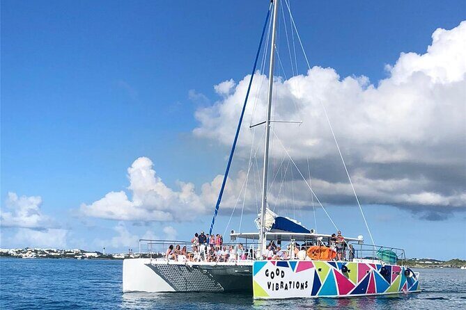 Good Vibration Catamaran Sail Swim Snorkel - Key Points