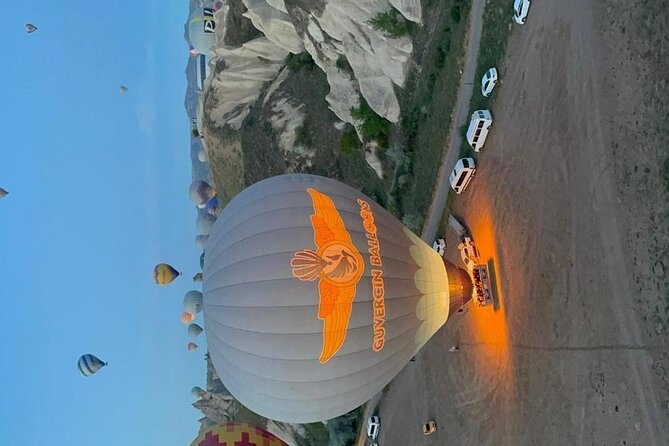 Goreme/Cappadocia Sunrise Hot Air Balloon Flight With Pickup - Champagne Party