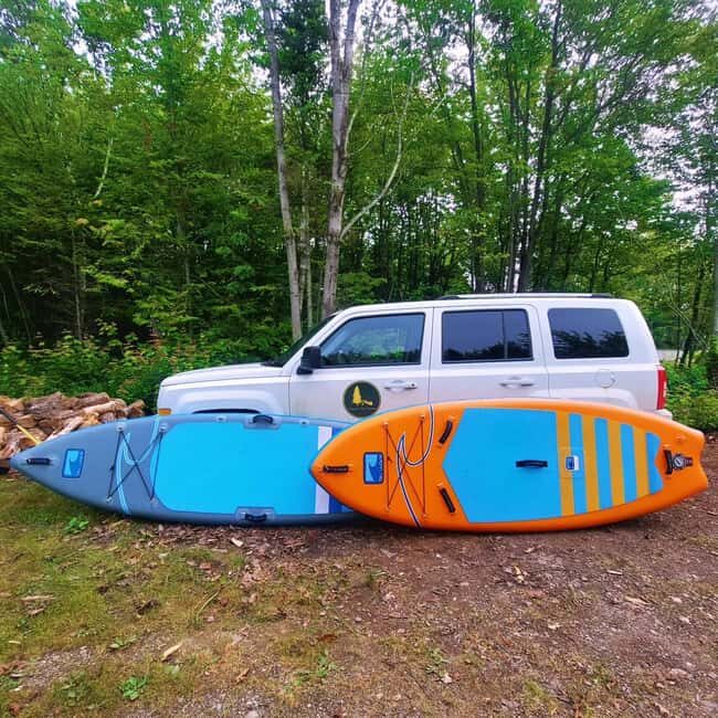 Goulais River: Full-Day Inflatable SUP Rental - Key Points