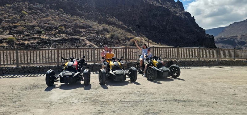 Gran Canaria: 3-WHEEL RYKER 2,5 HOUR TOUR -FREE PICKUP - Introduction