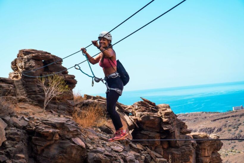 Gran Canaria: Guided Via Ferrata Excursion - Exploring the Wild Side of Gran Canaria: A Guided Via Ferrata Adventure