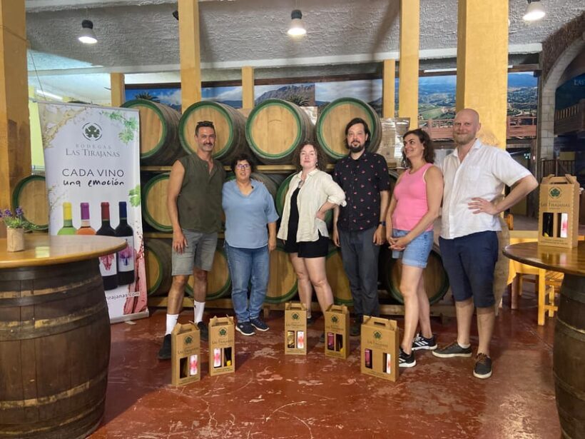 Gran Canaria LET'S GET HIGH!: altitude wines and tapas lunch - Key Points