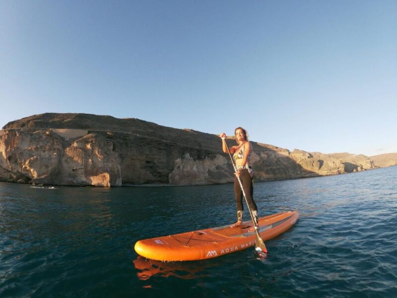 Gran Canaria : Stand Up Paddle (SUP) Tour - The Paddling Route and Scenic Highlights