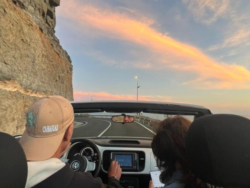 Gran Canaria : West coast Cabrio Sunset - Key Points