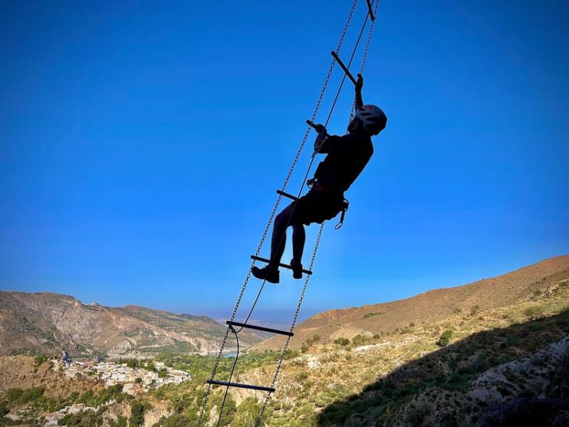 Granada: Via Ferrata Guejar Sierra La Araña - The Itinerary: Step-by-Step