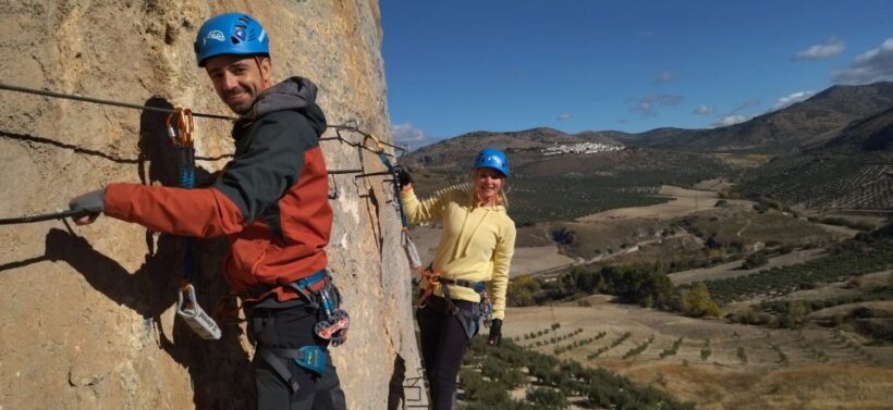 Granada: Via Ferrata Moclín with Transfers - Overview of the Via Ferrata Moclín Experience
